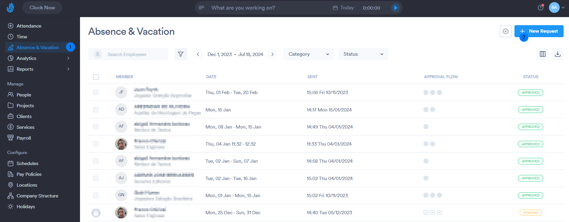 How to Create a Leave or Vacation Request on the Computer? – Day.io