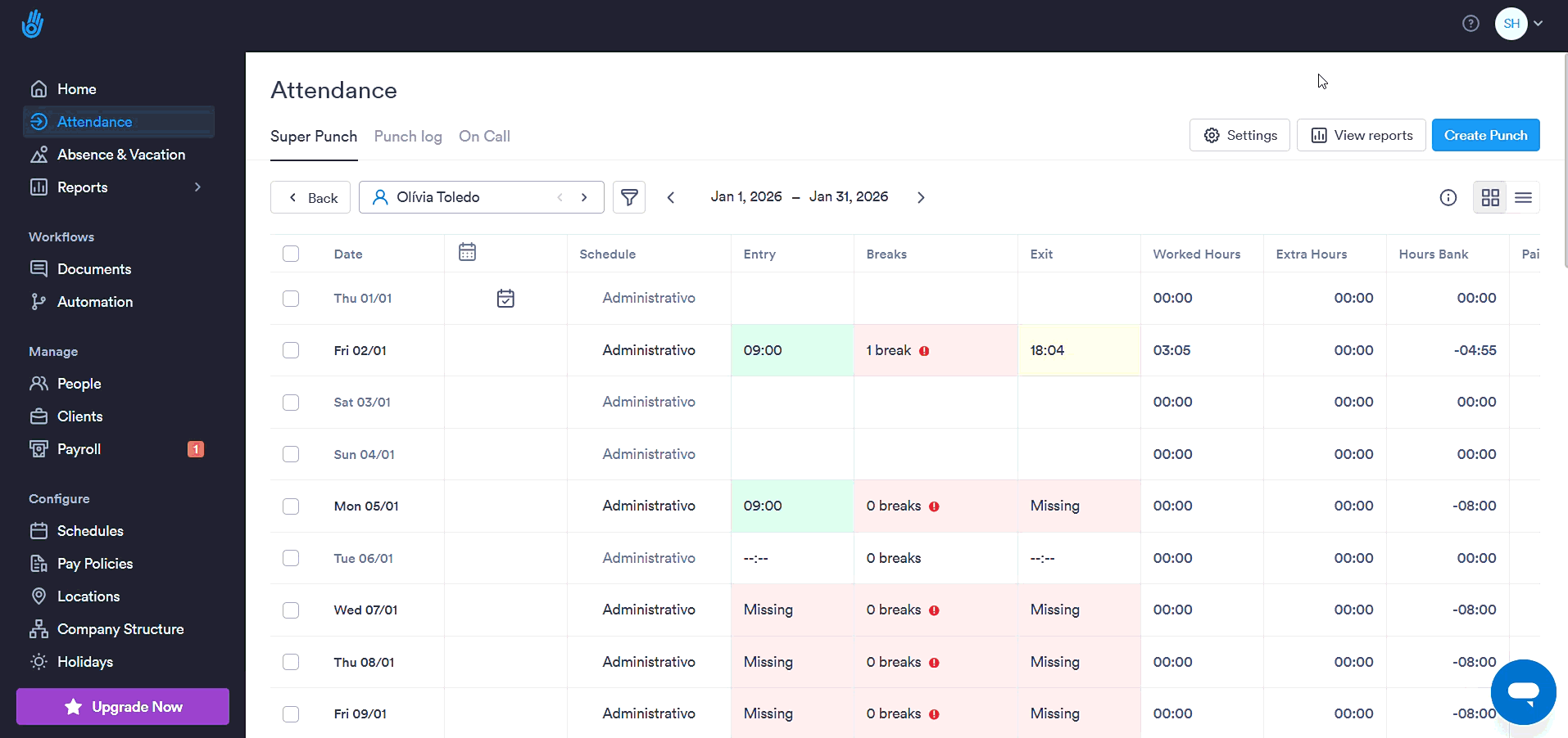 Super Punch: punch management and locking in one screen — what it is ...