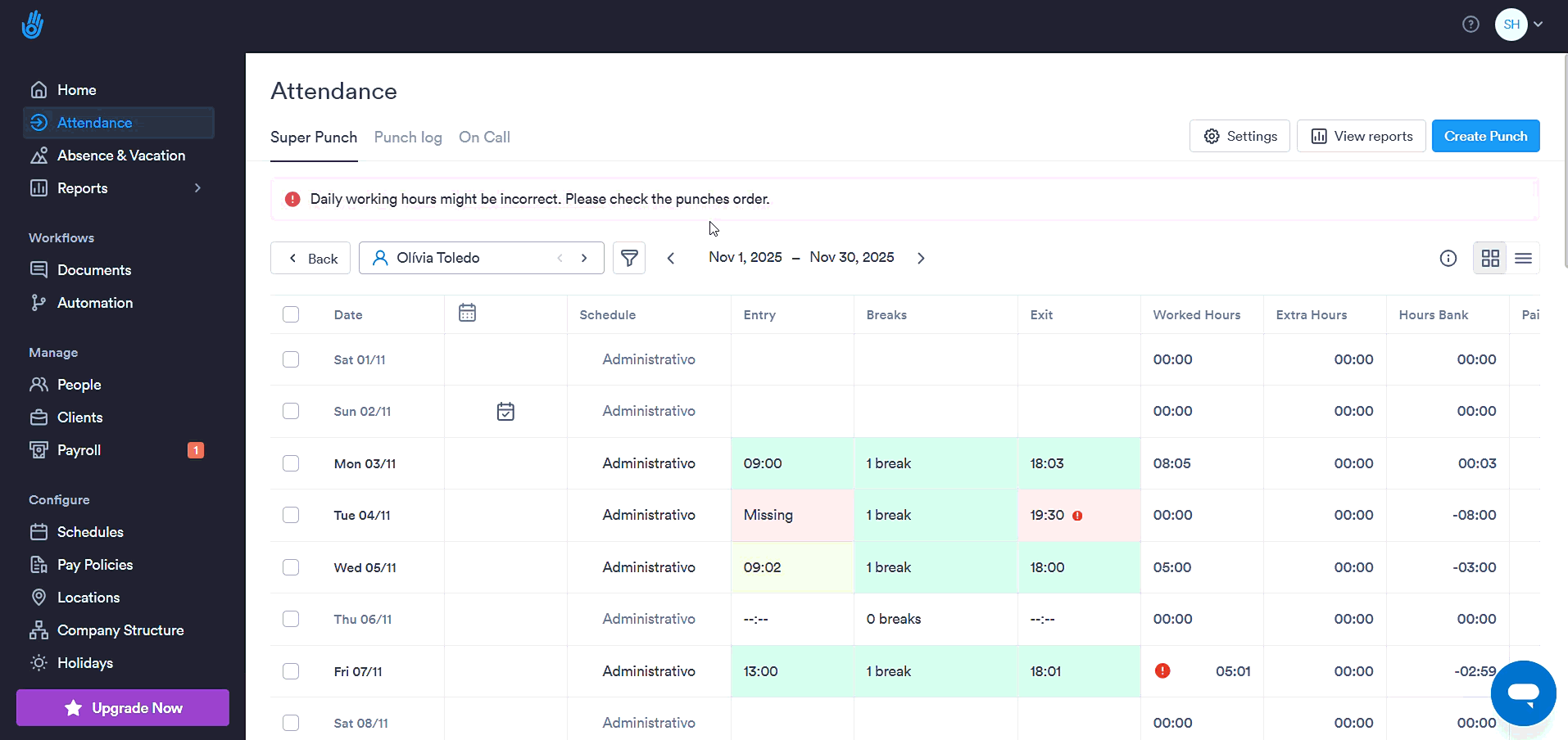 Super Punch: punch management and locking in one screen — what it is ...