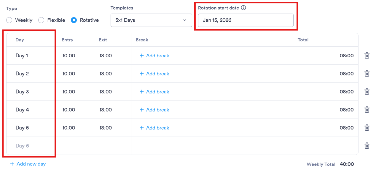 How to create a work schedule? – Day.io